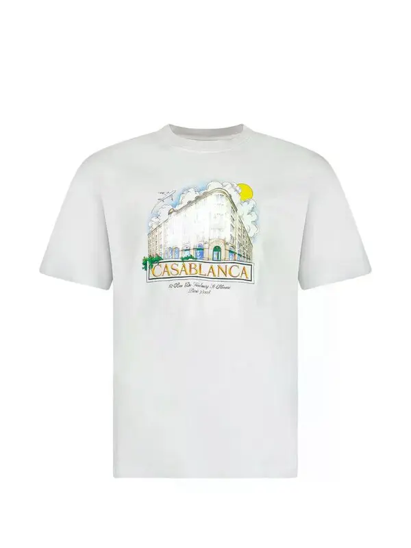 Casablanca Paris Store Printed Short-sleeve T‑shirt