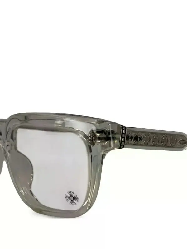 Chrome Hearts Ambidixtrous Square-frame Glasses