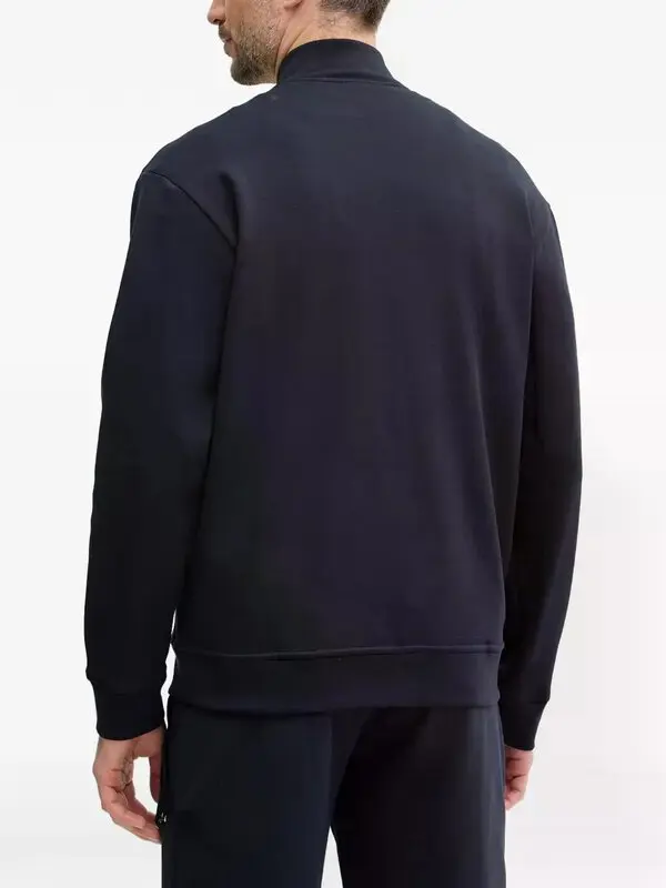 Paul & Shark Logo-plaque Zip-up Sweater