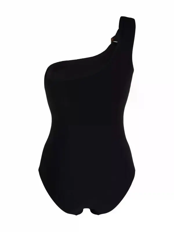 Zimmermann Buckle-detail One-shoulder Swimsuit