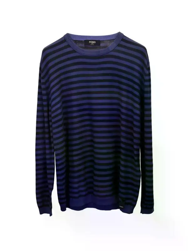 Fendi Striped Cashmere Sweater