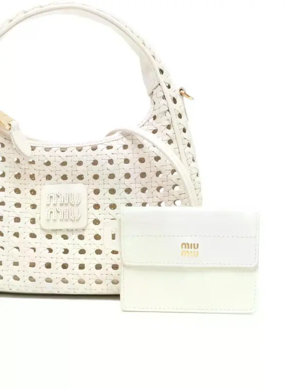 Miu Miu Wander Intreccio Vienna Tote Bag