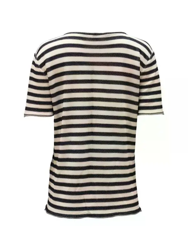 Emporio Armani Striped Knit T-shirt