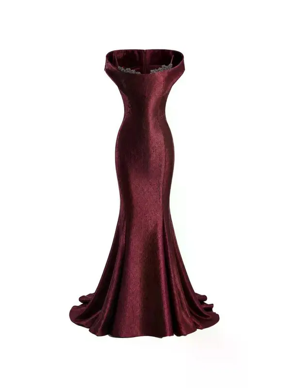 GEMY MAALOUF Sculpted Mermaid Gown