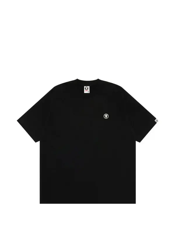 AAPE BY *A BATHING APE Aapenow Moonface Logo-patch T-shirt