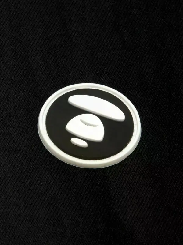 AAPE BY *A BATHING APE Aapenow Moonface Logo-patch T-shirt