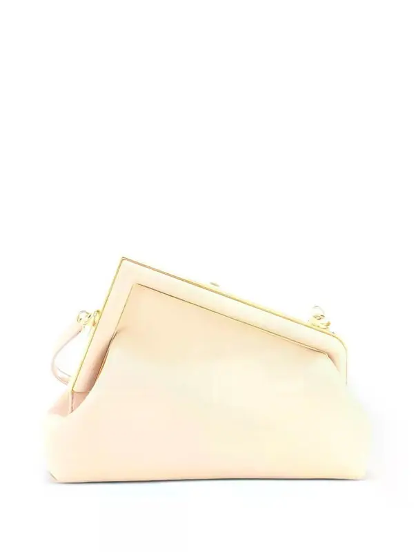 Fendi First Bag Leather Small Clutch Bag