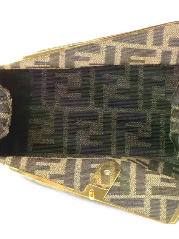 Fendi First Bag Leather Small Clutch Bag