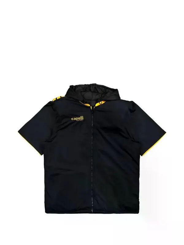 PROTOTYPES Padded Football Gilet - Black