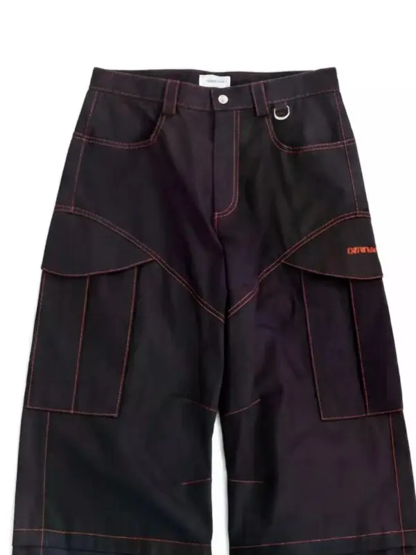 Off-White Arr Cot Straight Cargo Pants - Black