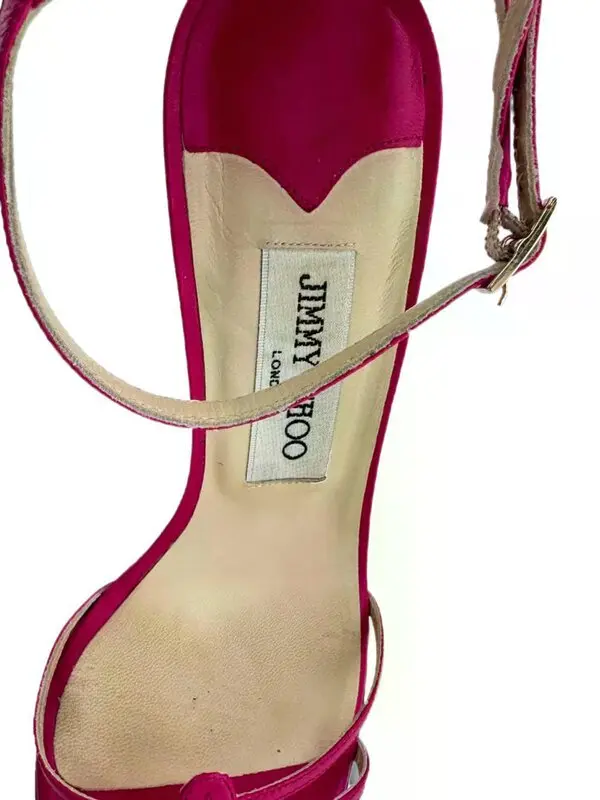 JIMMY CHOO Ankle Strap Stiletto Sandals