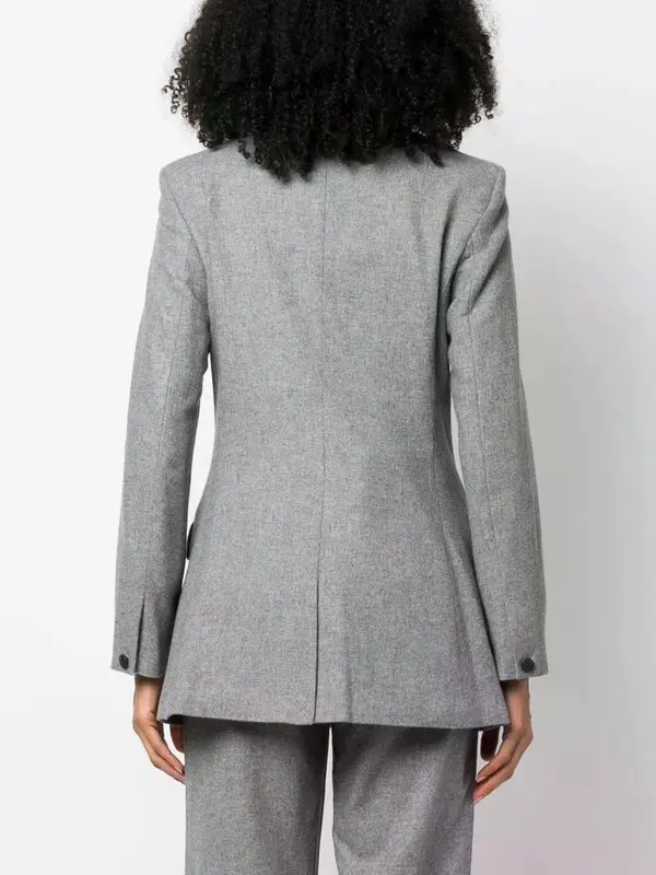 Rag & Bone Double-breasted Virgin Wool-blend Blazer