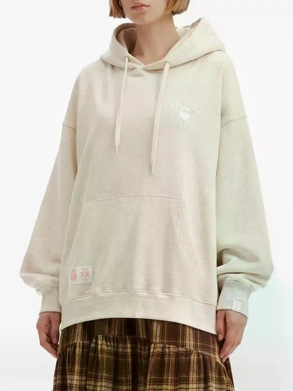FINGERCROXX Logo-embroidered Cotton Top