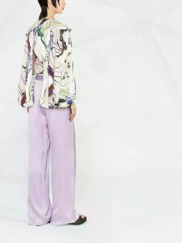 Stella McCartney Abstract Print Blouse