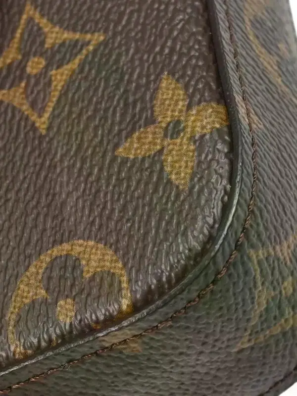 LOUIS VUITTON 2010-2020s Félicie Strap & Go Monogram Shoulder Bag - Brown