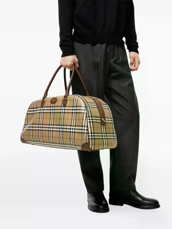 Burberry 格纹手提袋