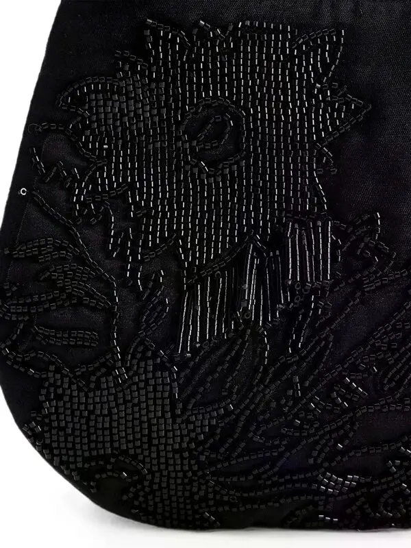 Shanghai Tang Lune Bead-embellished Shoulder Bag