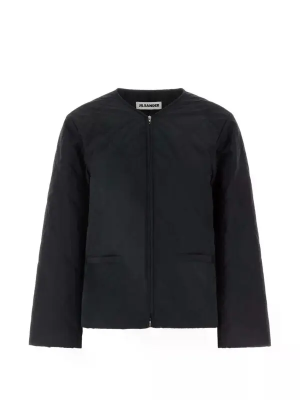 JIL SANDER Quilted Zip-up Jacket