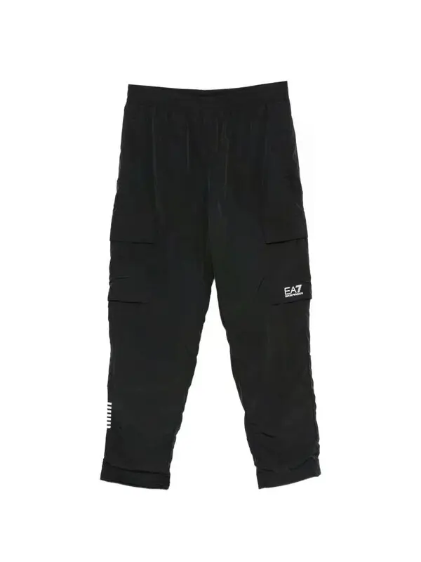 EA7 Logo Print Cargo Trousers