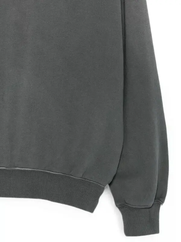 6397 Faded-effect Crew Neck Sweashirt