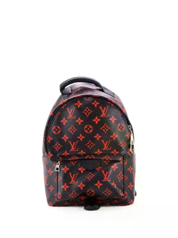 LOUIS VUITTON Palm Springs Limited Edition Monogram Infrarouge Pm Backpack - Black