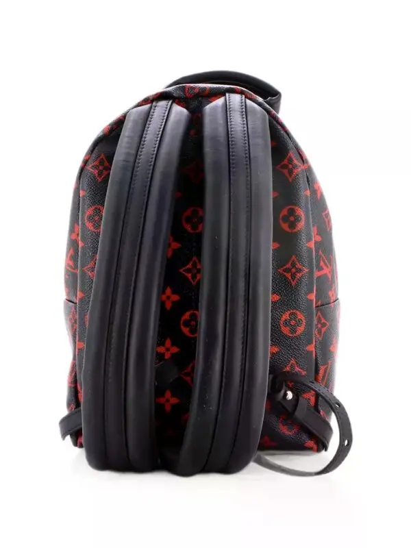 LOUIS VUITTON Palm Springs Limited Edition Monogram Infrarouge Pm Backpack - Black