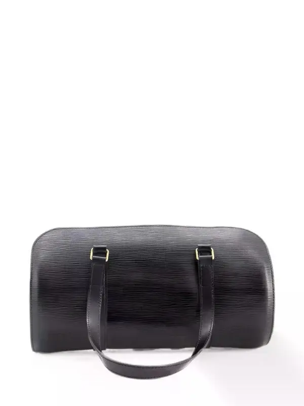 LOUIS VUITTON Soufflot Epi Leather Handbag - Black