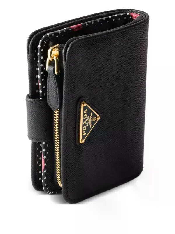 Prada Triangle-logo Leather Wallet