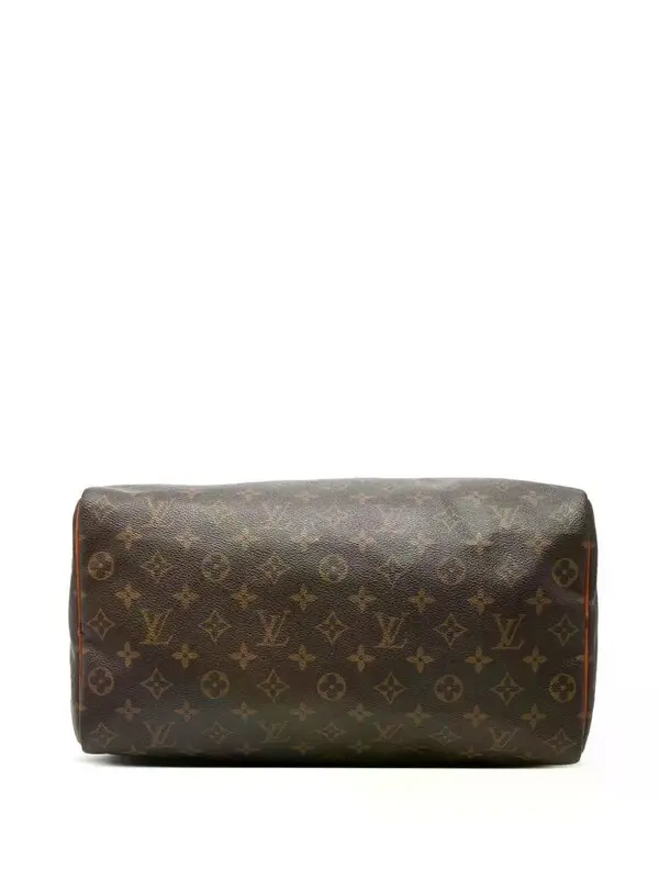LOUIS VUITTON 2001 Monogram Speedy 35 Boston Bag