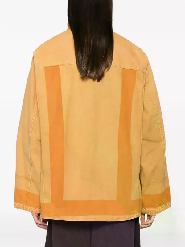 6397 Panelled High-neck Coat