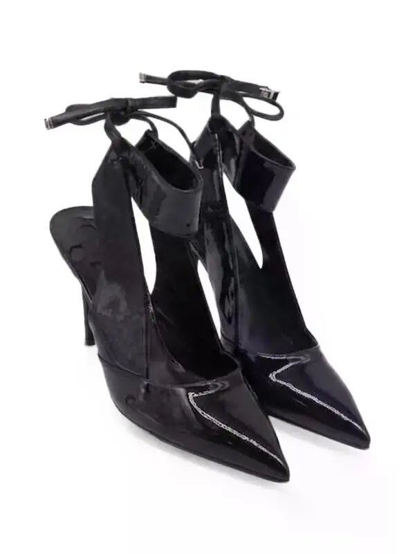 FERRAGAMO Ankle-strap Pvc Pumps - Black