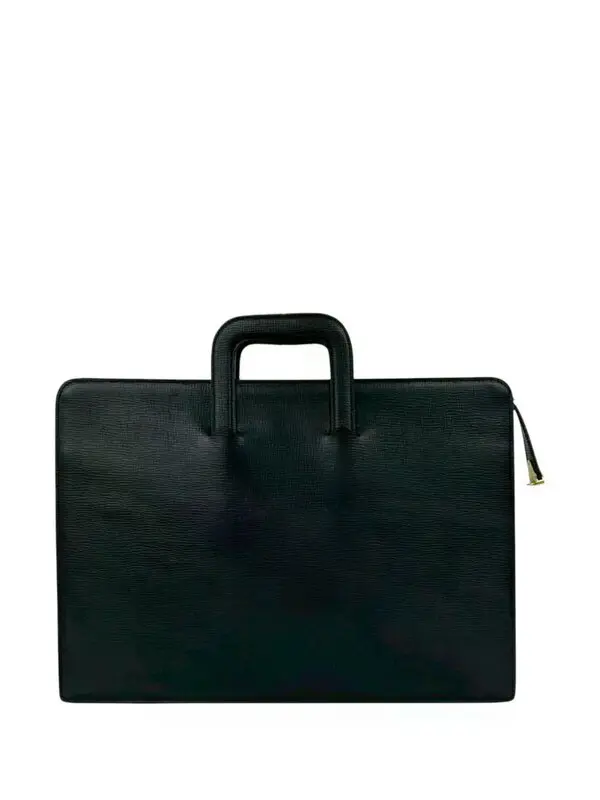 Burberry 20th Century Calf Leather Business Bag