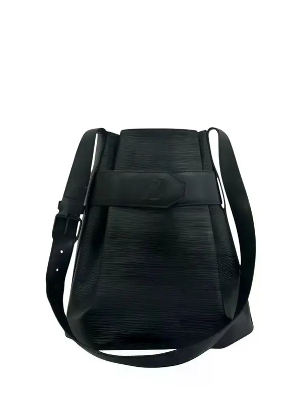 LOUIS VUITTON 1996 Epi Sac D Epaule Pm Bucket Bag - Black