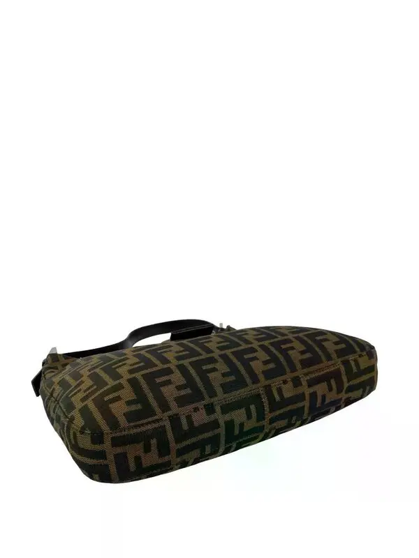 Fendi 2000-2010 Zucca Canvas Shoulder Bag