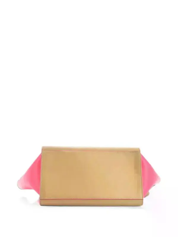 Celine Trapeze Bag Leather Small Satchel