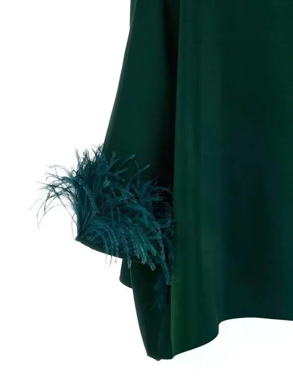 GIANLUCA CAPANNOLO Laura Feather-trim Laura Blouse
