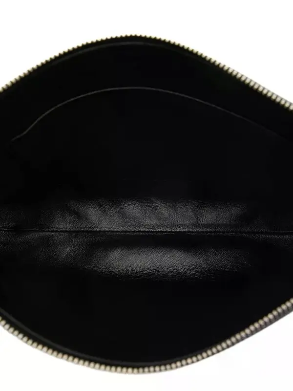Balenciaga 2021 Leather Everyday Clutch Bag