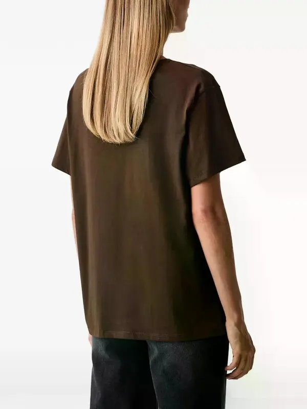 TWINSET Logo-embroidered T-shirt