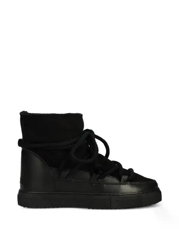 Inuikii Classic Rope-lace Ankle Boots - Black