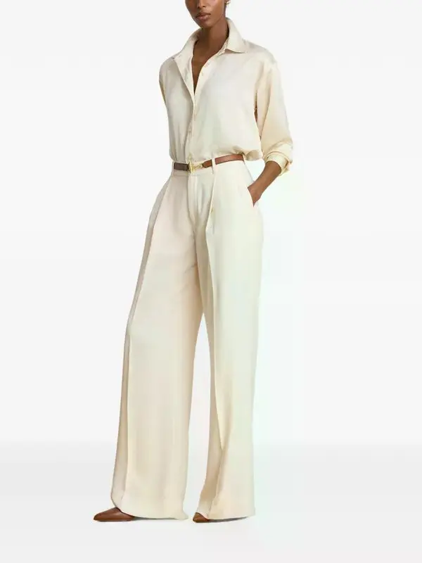 Ralph Lauren Kotta Satin-finish Shirt - Neutrals