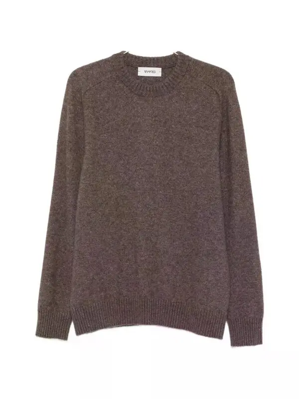 SPINA Crew-neck Ribbed-trim Sweater