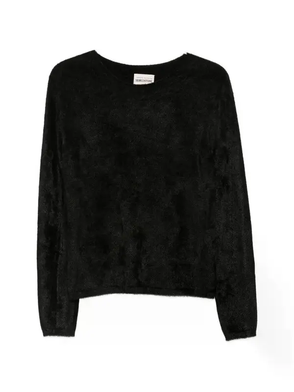 SEMICOUTURE Fine-knit Long-sleeve Jumper