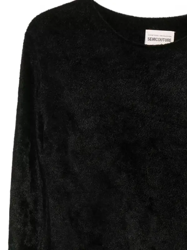 SEMICOUTURE Fine-knit Long-sleeve Jumper