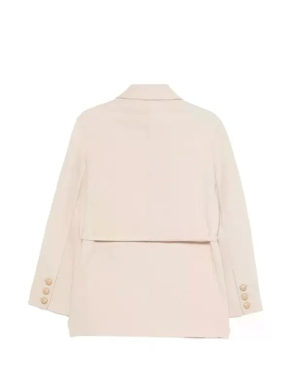 SEMICOUTURE Belted Wool Coat