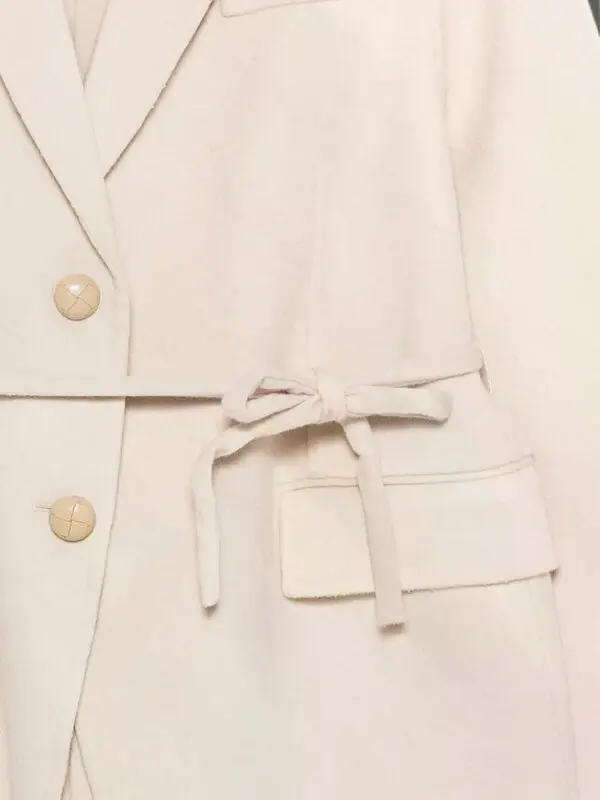 SEMICOUTURE Belted Wool Coat