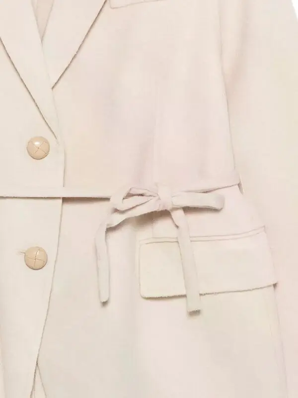 SEMICOUTURE Belted Wool Coat