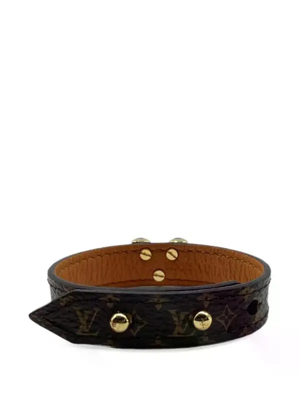 LOUIS VUITTON Essential V Monogram Bracelet - Brown