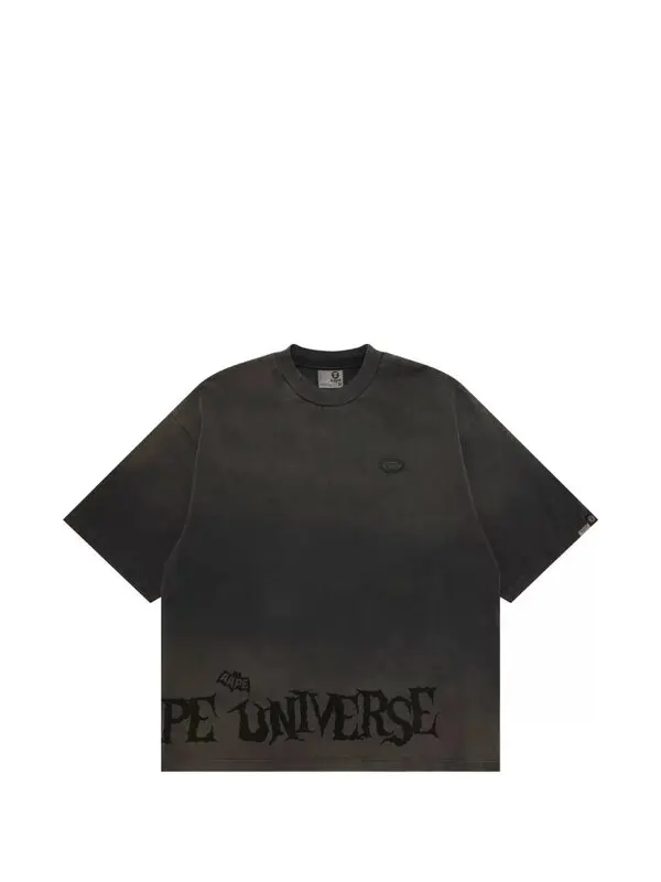 AAPE BY *A BATHING APE Logo-print Cotton T-shirt