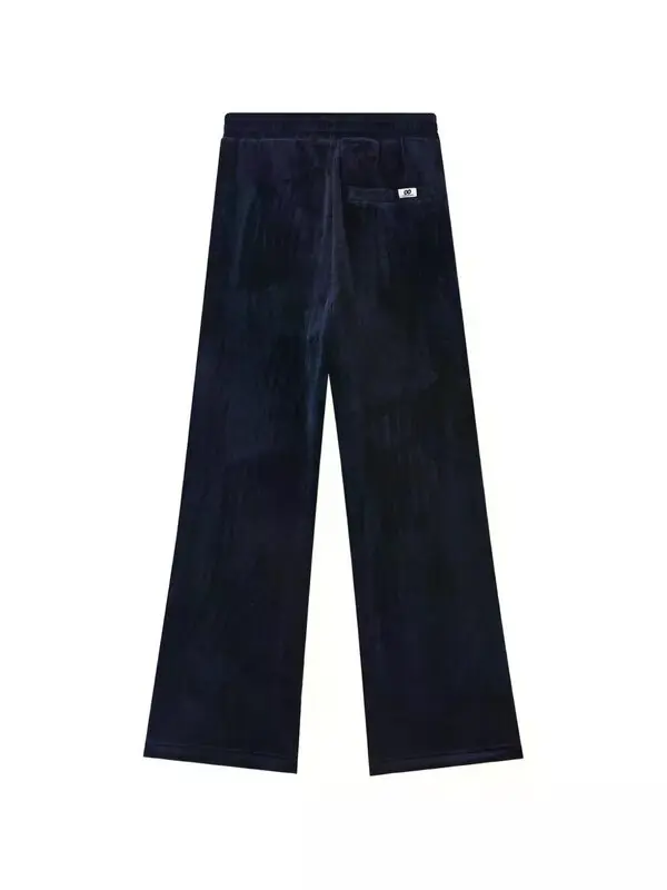 CHOCOOLATE Heart-plaque Velour Track Pants