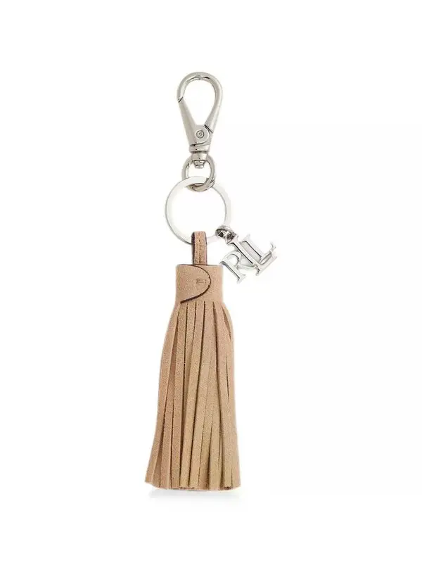 Ralph Lauren Tassel Logo-charm Keyring